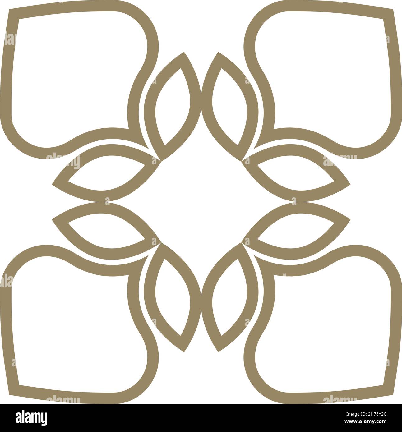 golden square frame Stock Vector Image & Art - Alamy