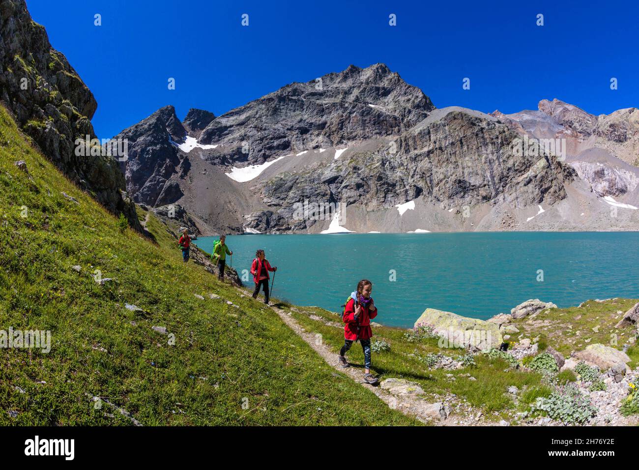 HAUTES-ALPES (05), PAYS DES ECRINS, ECRINS NATIONAL PARK, PELVOUX ...