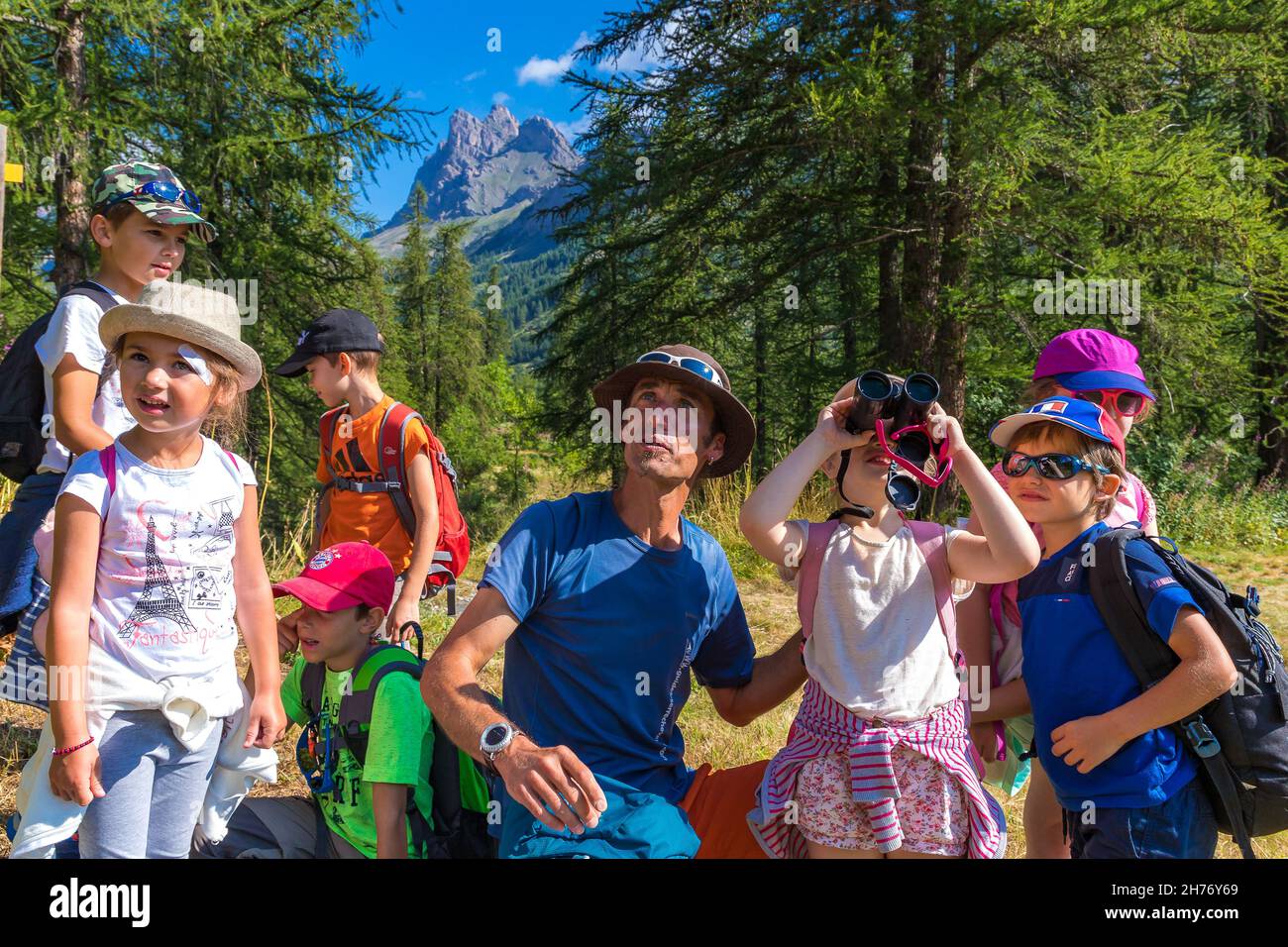 HAUTES-ALPES (05), ECRINS NATIONAL PARK, BRIANCON SERRE CHEVALIER, LE ...