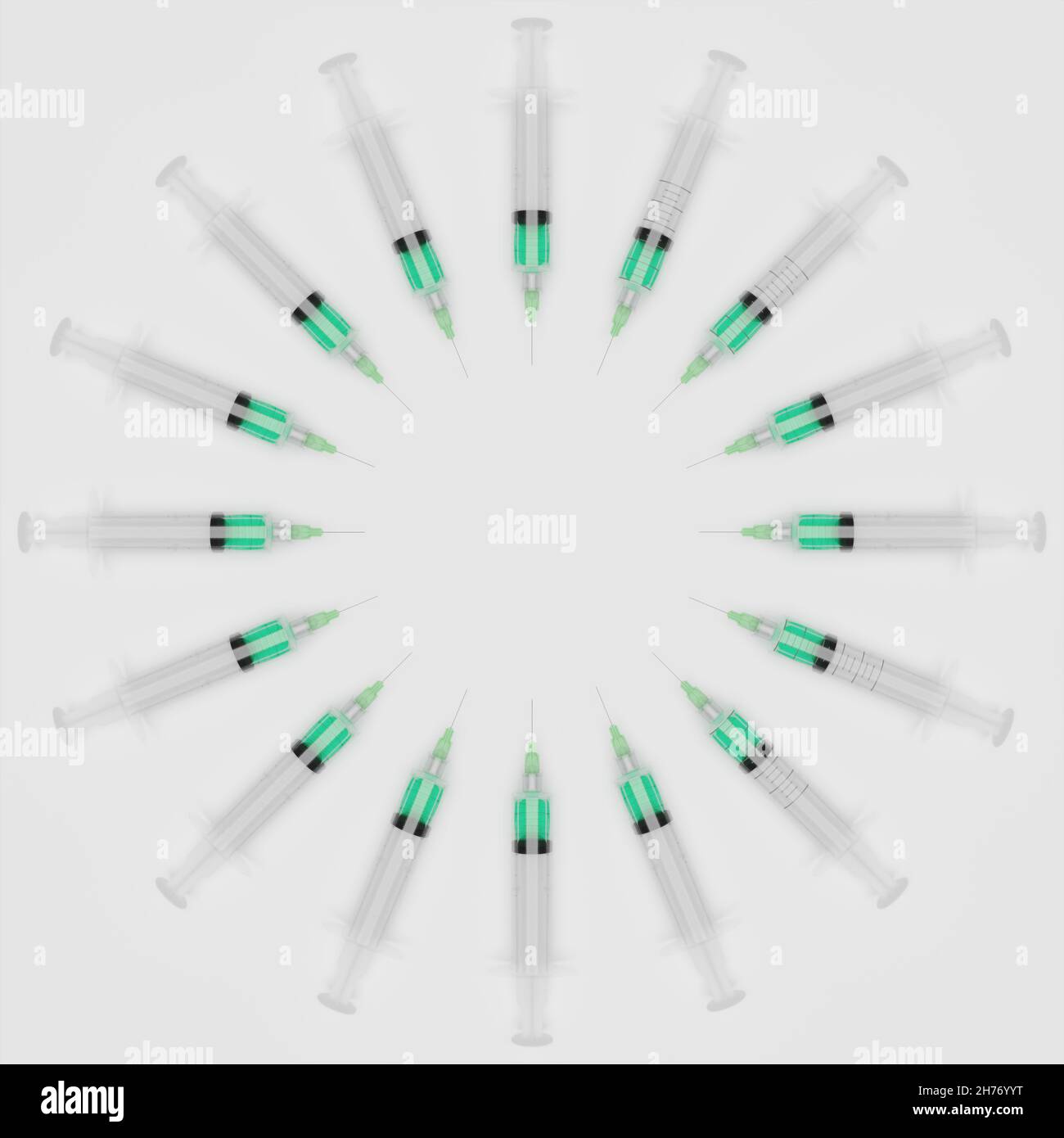 Syringes circle hi-res stock photography and images - Alamy