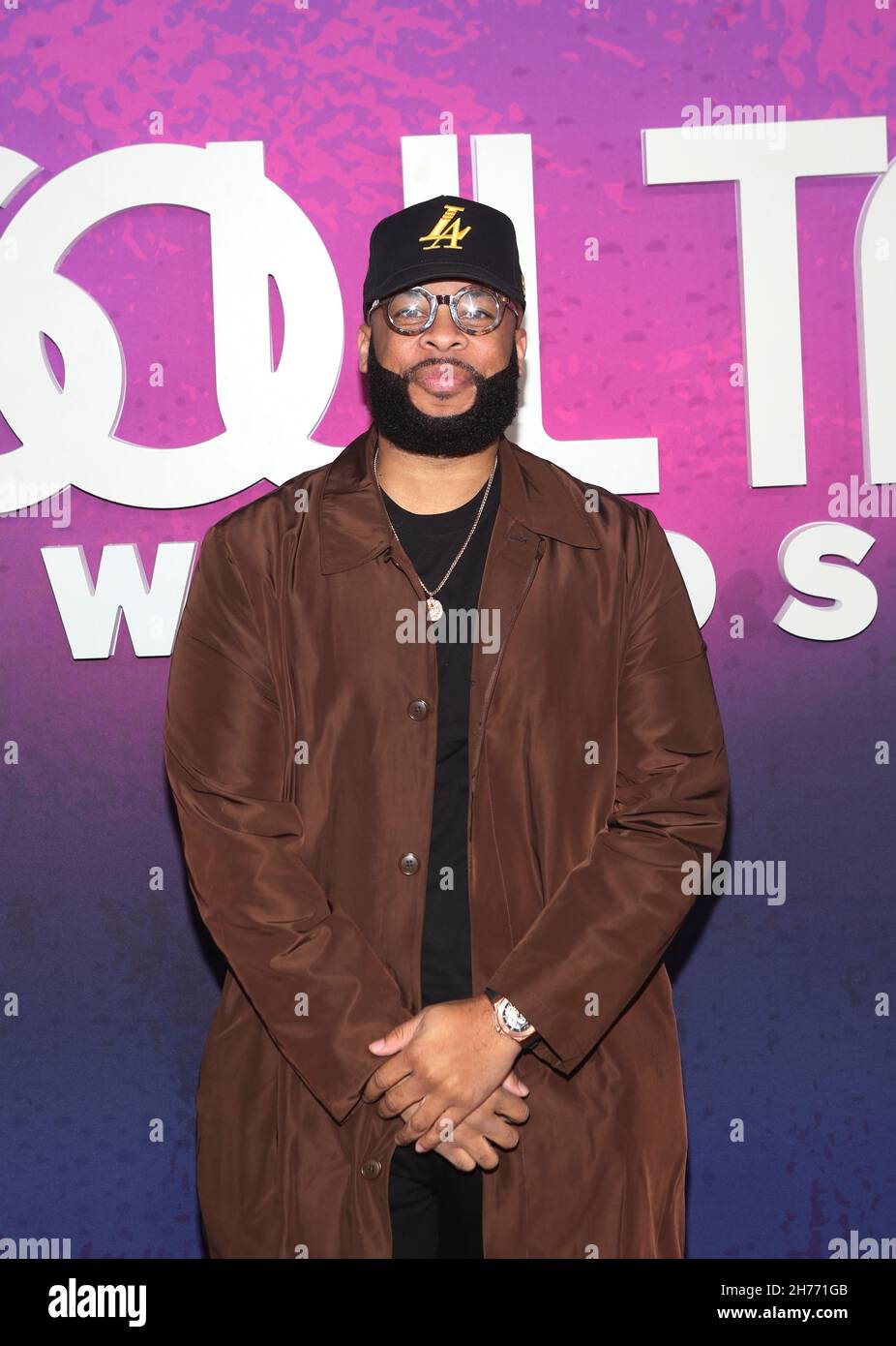 New York, United States. 20th Nov, 2021. James Fortune attends the 2021 ...