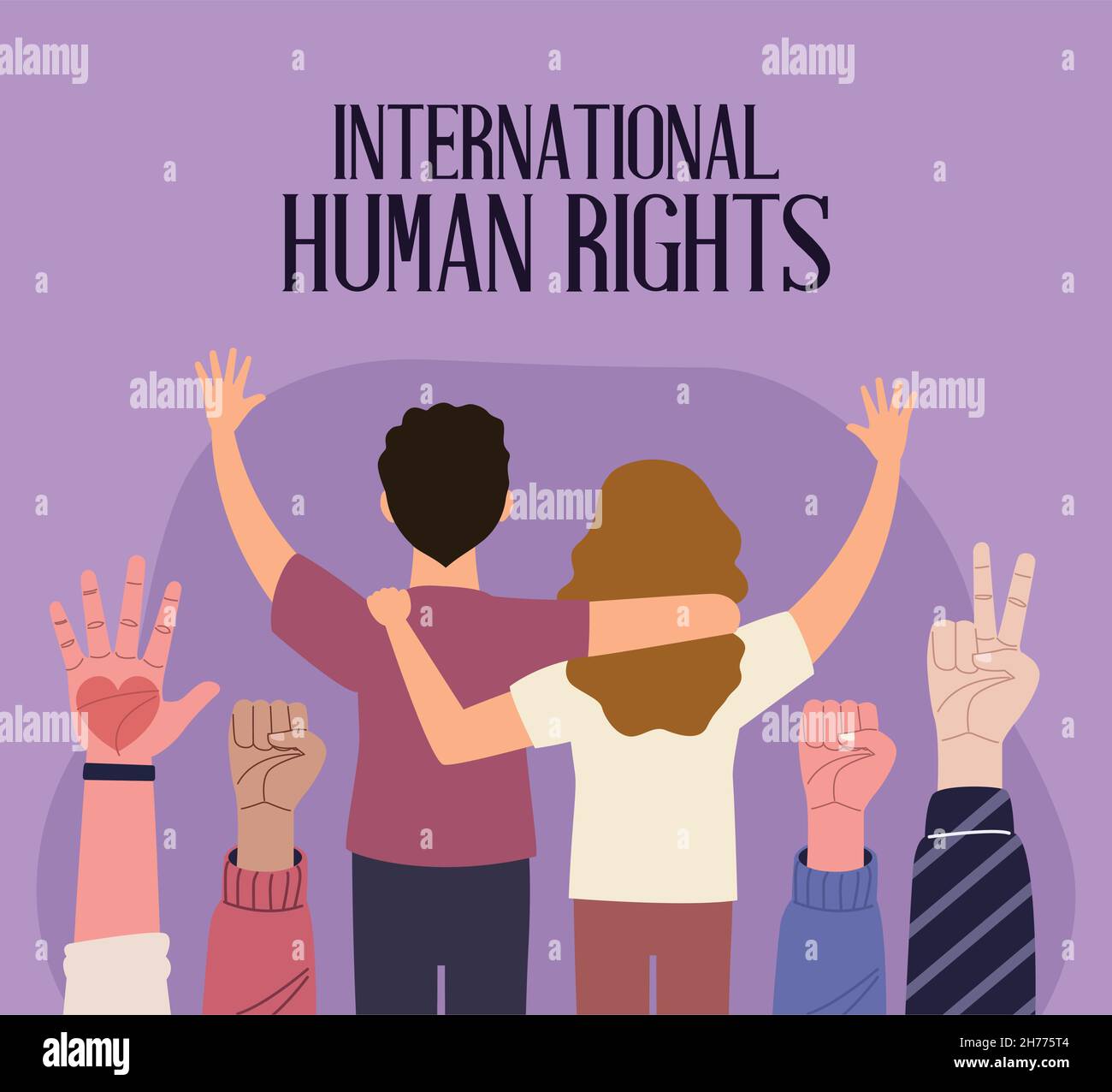 human rights activists Stock Vector Image & Art - Alamy