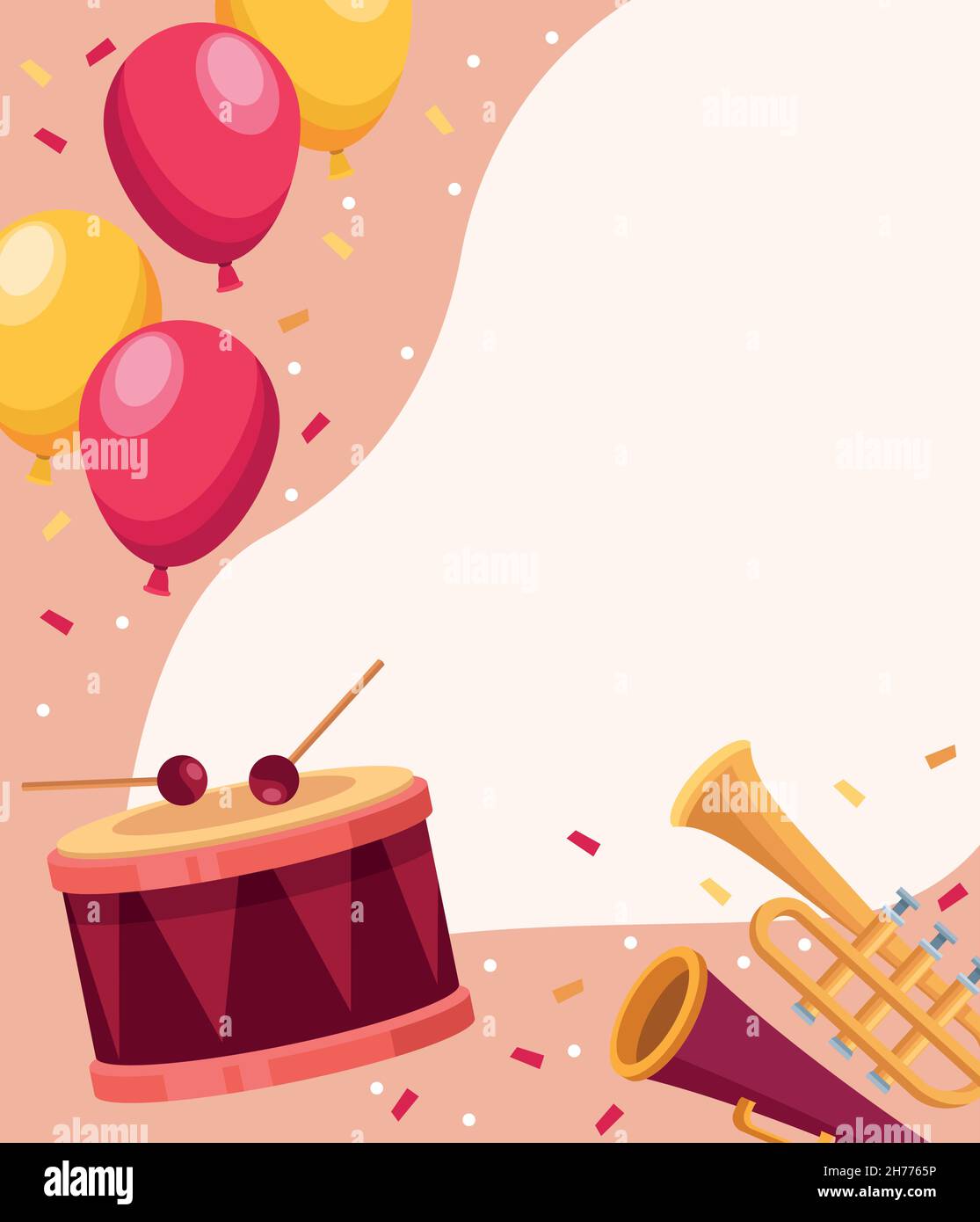carnival celebration postcard Stock Vector Image & Art - Alamy