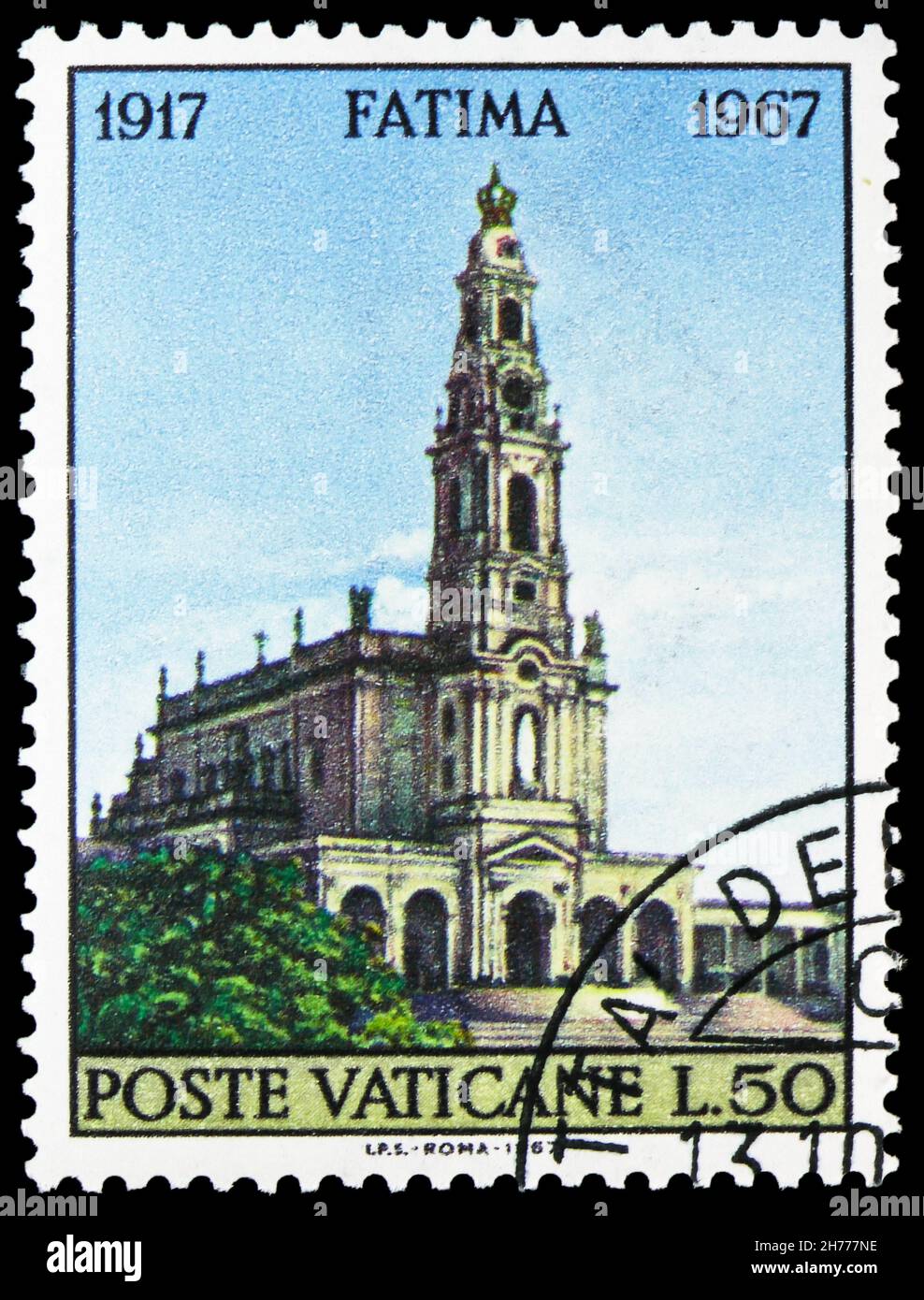 Vatican stamp view hi-res stock photography and images - Alamy