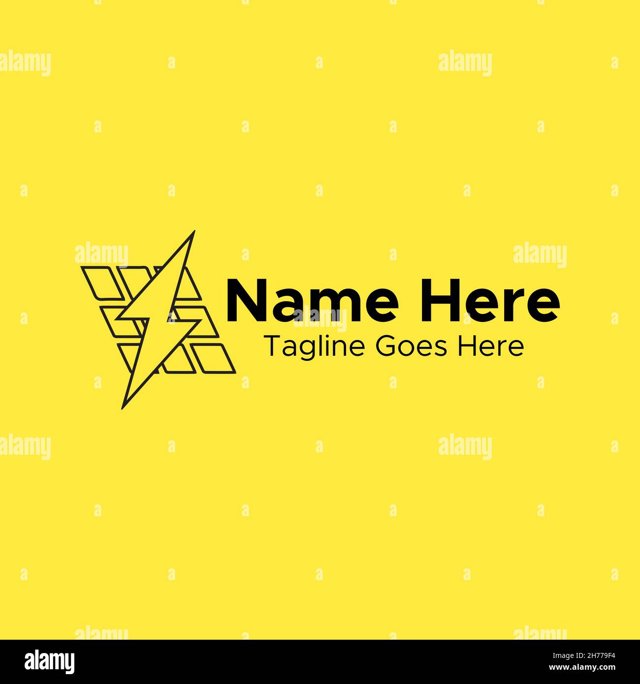 Minimalistic logo for a Solar Energy company.Simple Black color logo ...