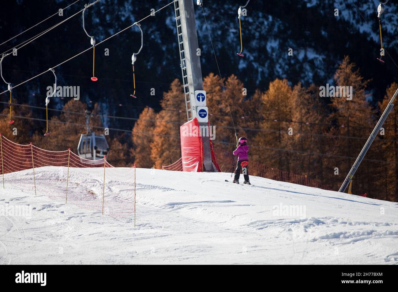 Montgenevre winter skier hi-res stock photography and images - Alamy