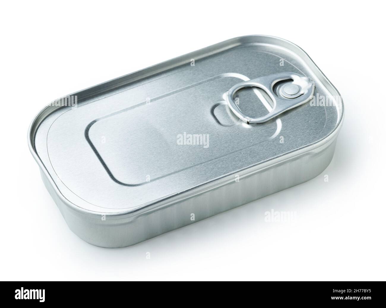 metal can isolated on white background Stock Photo - Alamy
