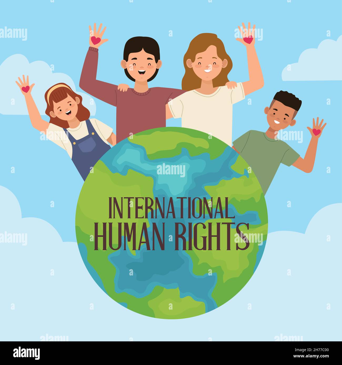 human rights people in world Stock Vector Image & Art - Alamy