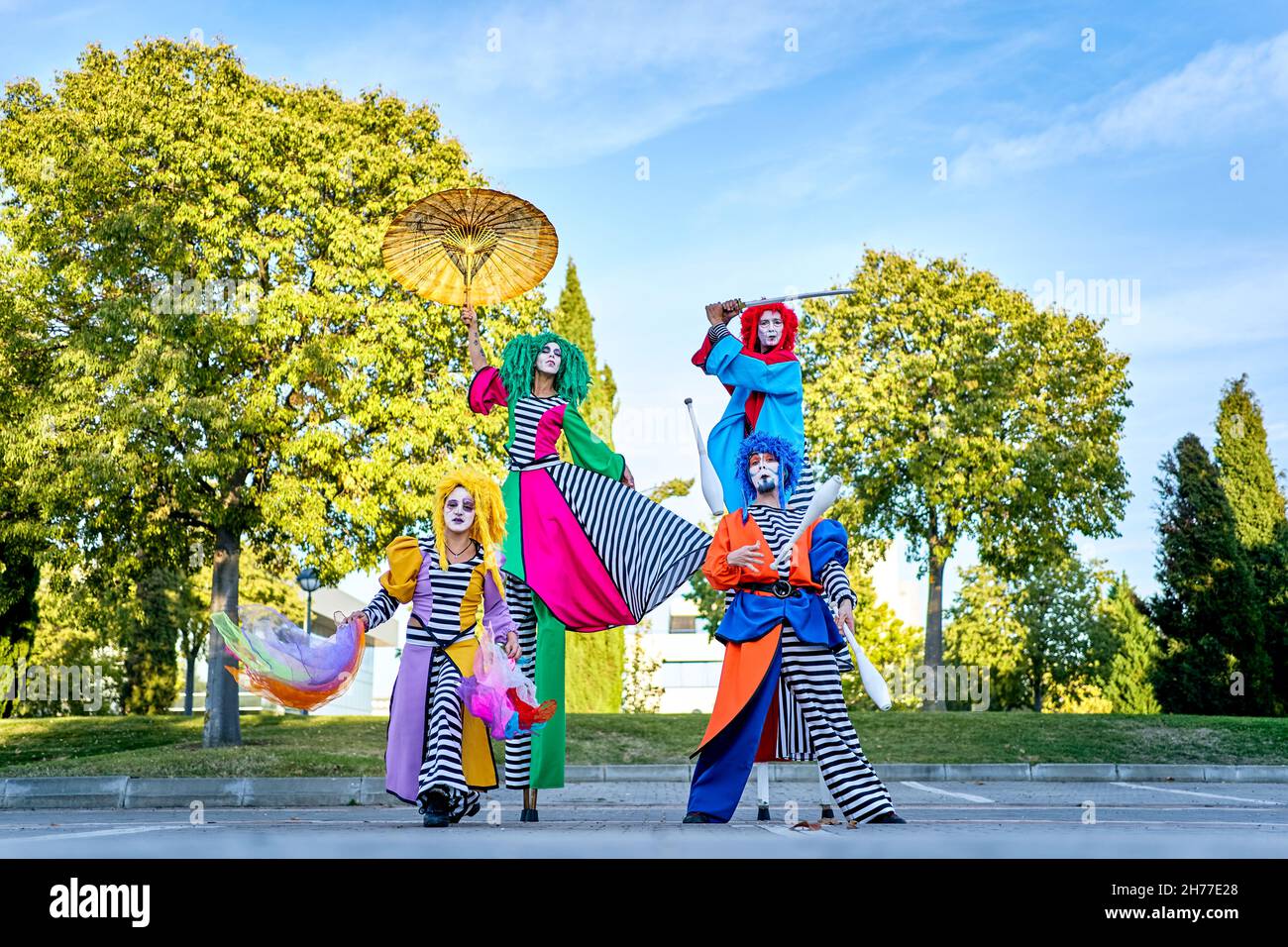 Stilt dance hi-res stock photography and images - Alamy