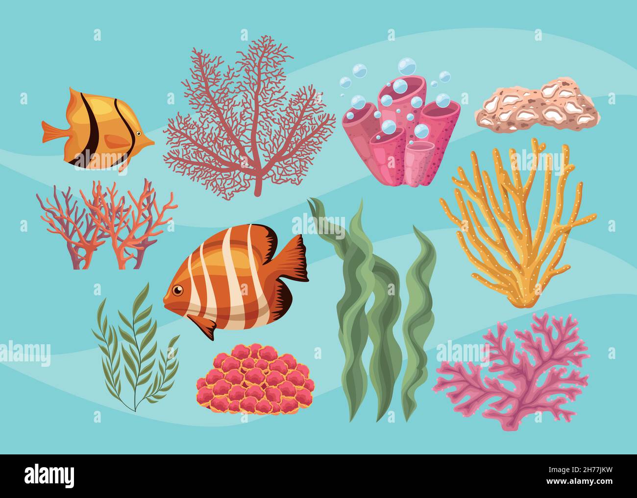 Eleven wild animals Stock Vector Images - Alamy