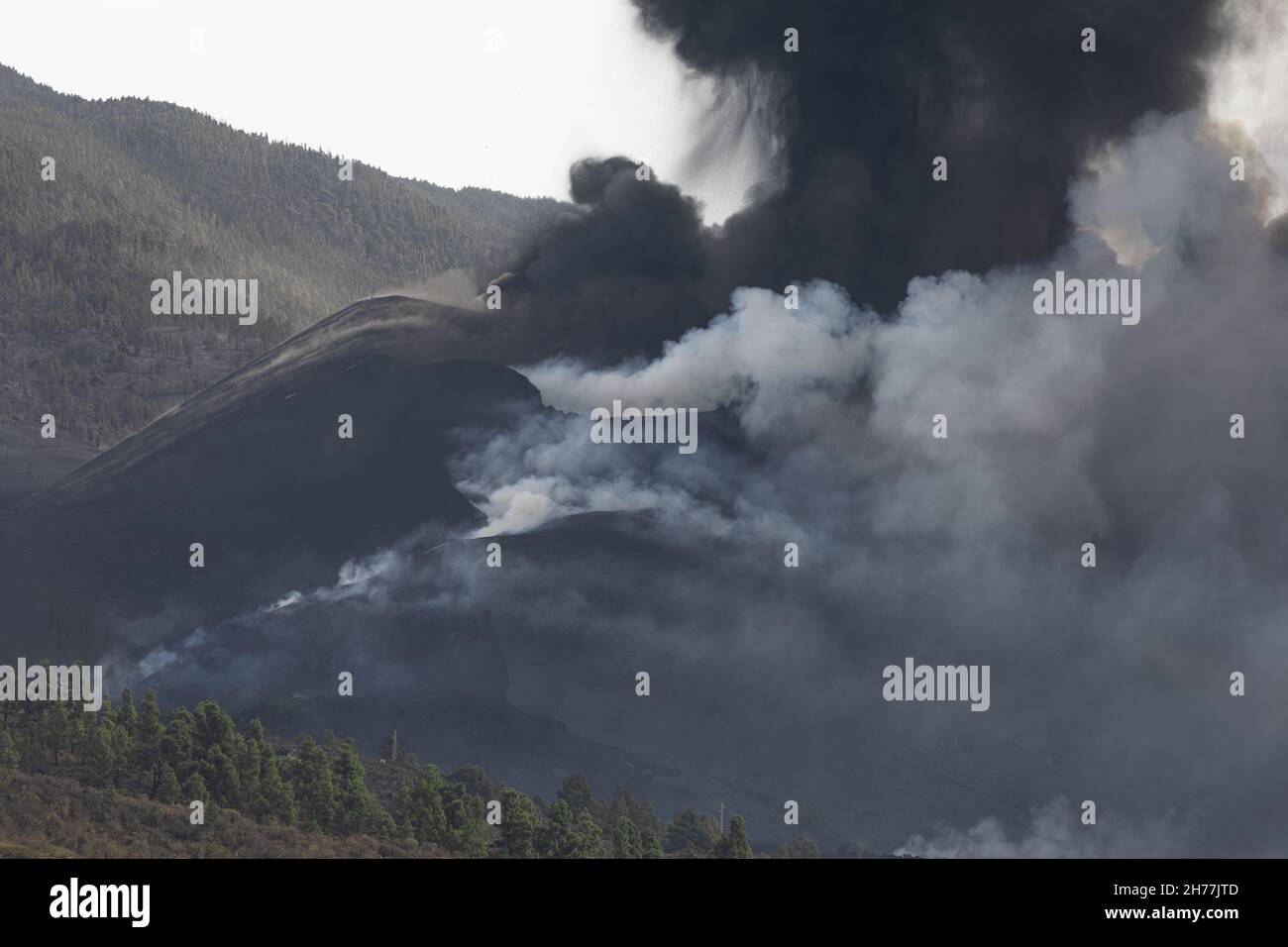 The eruption of the La Palma volcano in Spain Stock Photo - Alamy