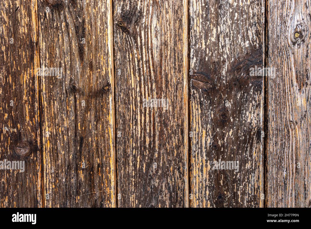 A weathered wooden door texture background Stock Photo - Alamy