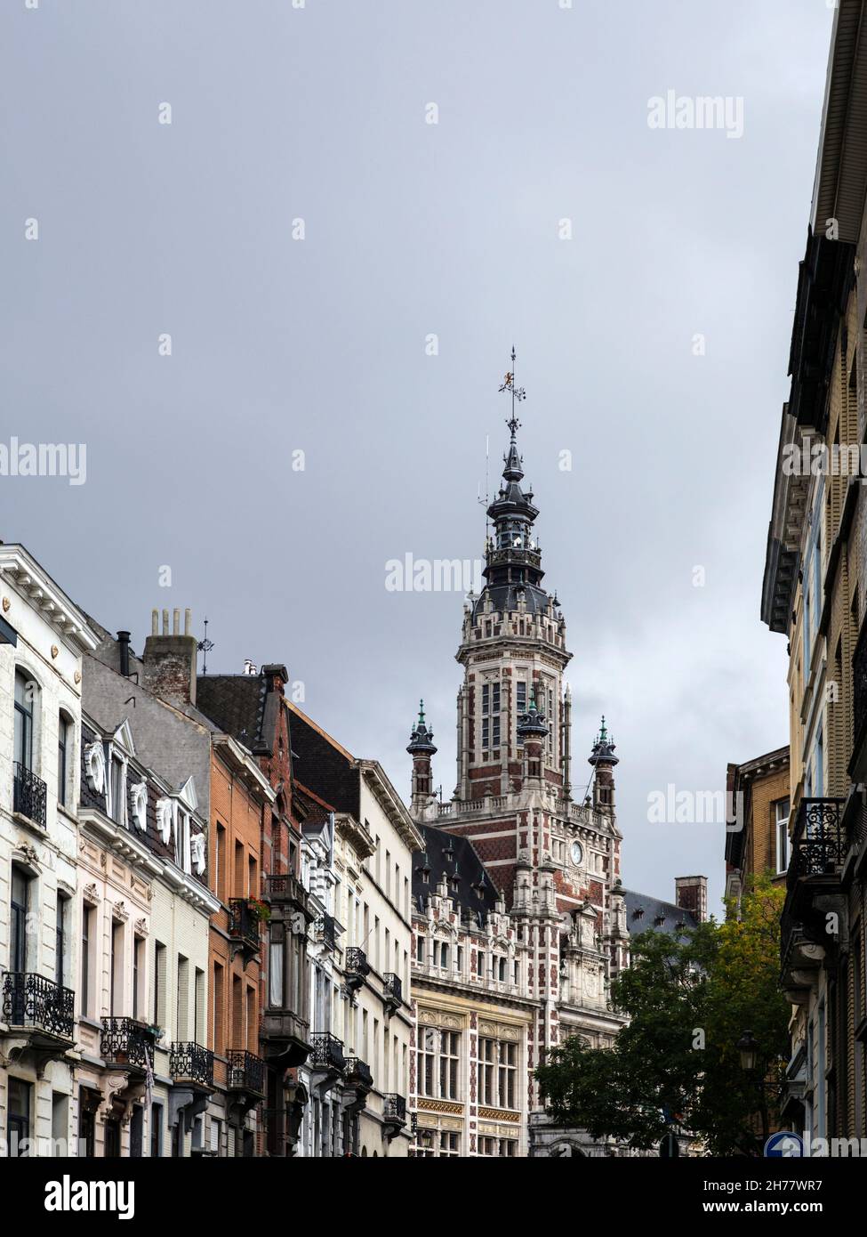Schaarbeek Town Hall Stock Photo - Alamy