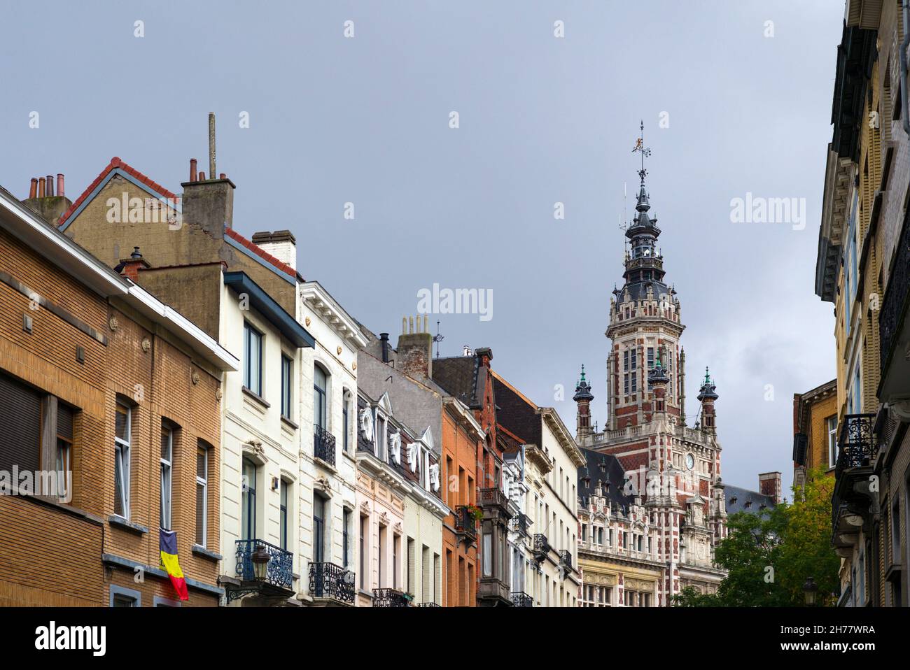 Schaarbeek Town Hall Stock Photo - Alamy