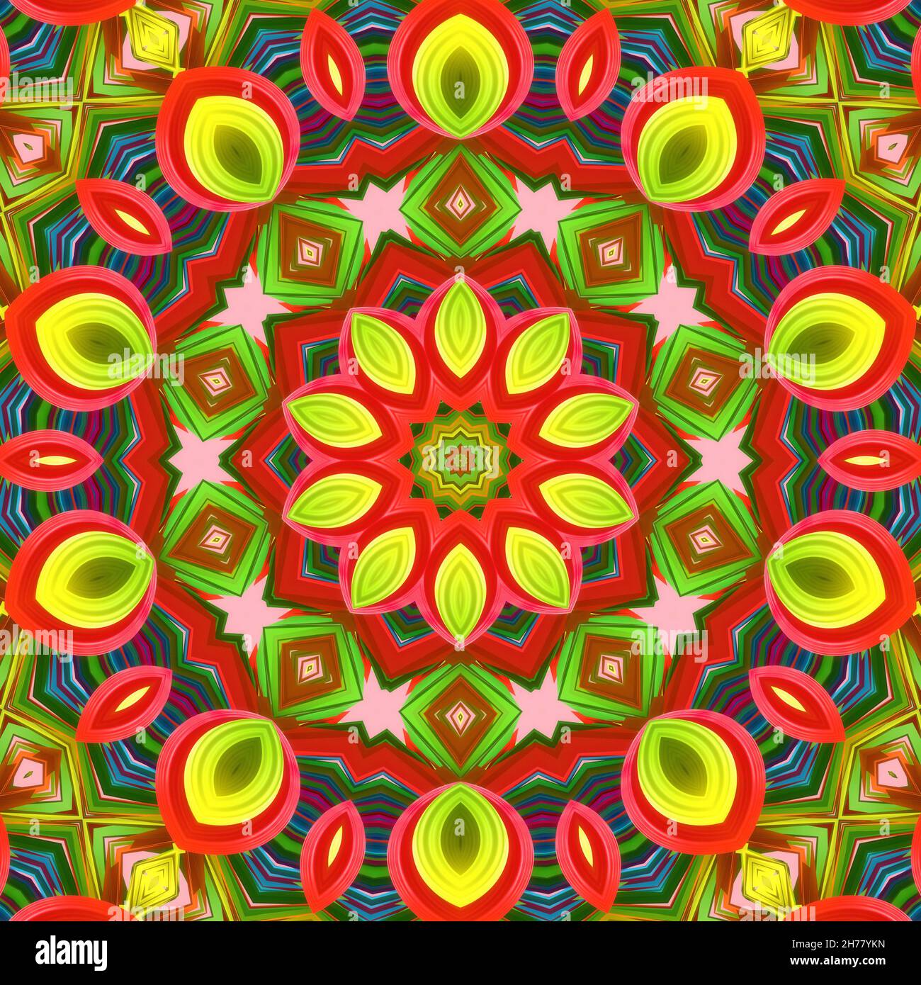 Repeating background of colored patterns Stock Photo - Alamy