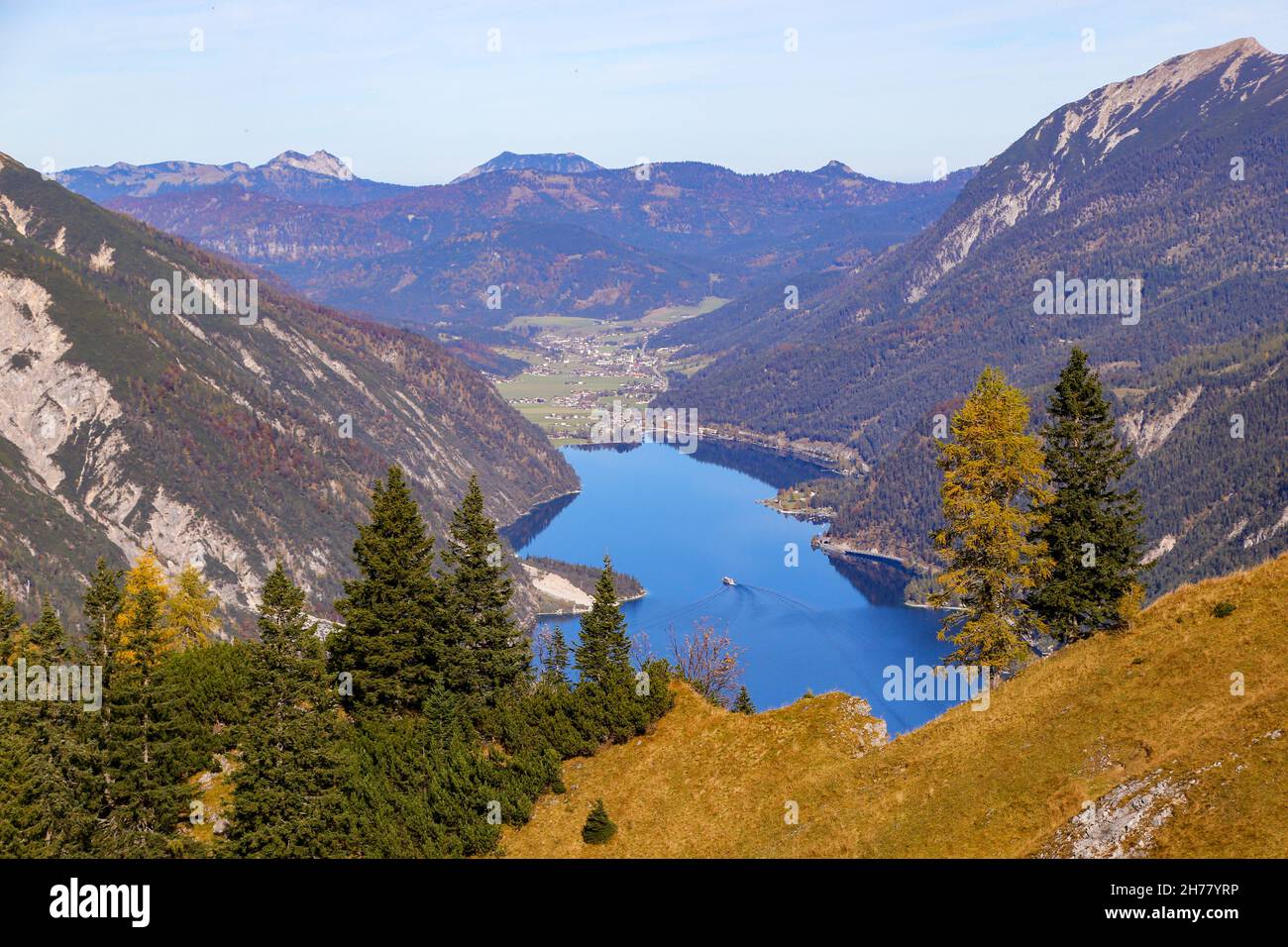 Lake Achen - Achensee Stock Photo - Alamy