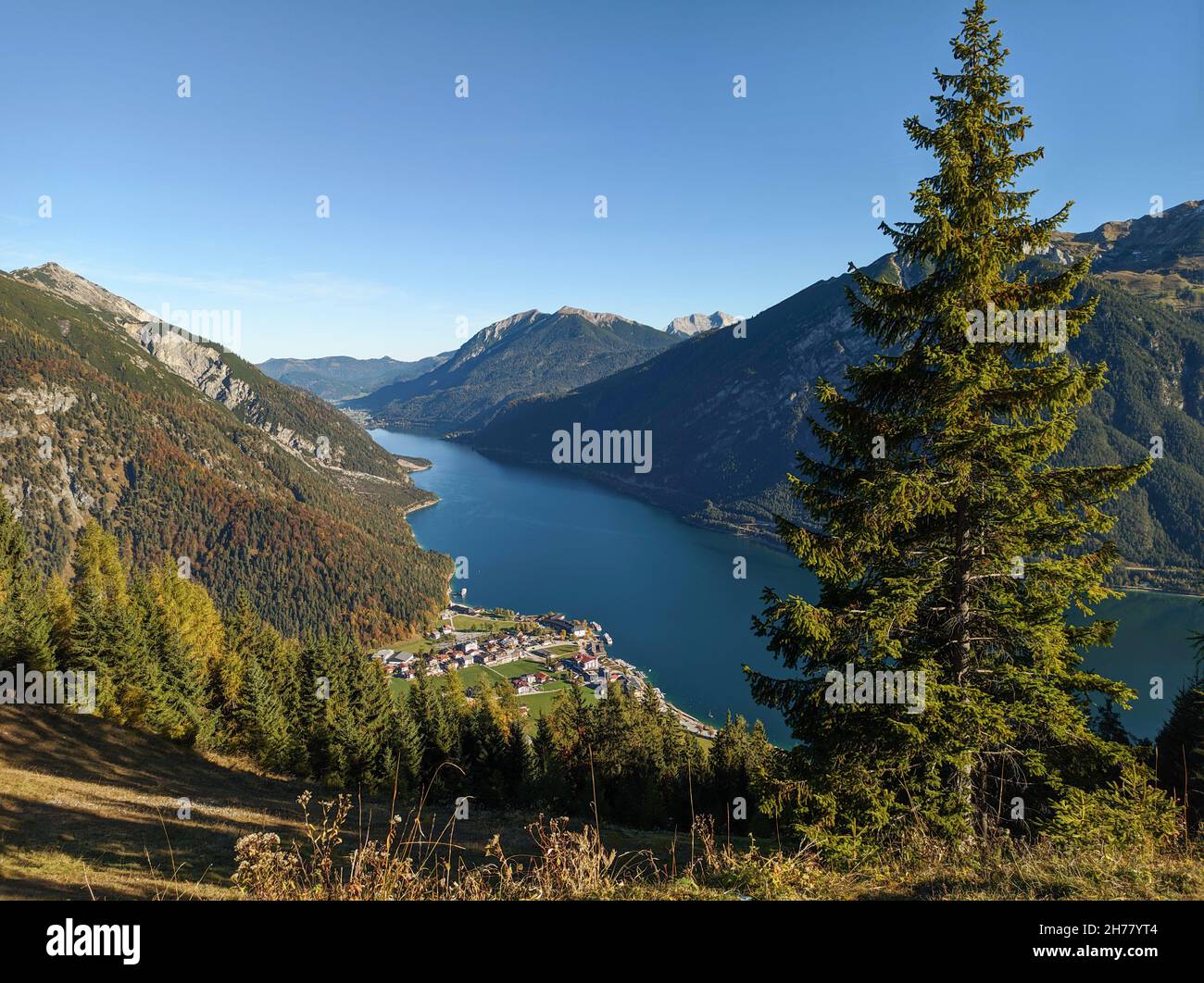 Lake Achen - Achensee Stock Photo - Alamy
