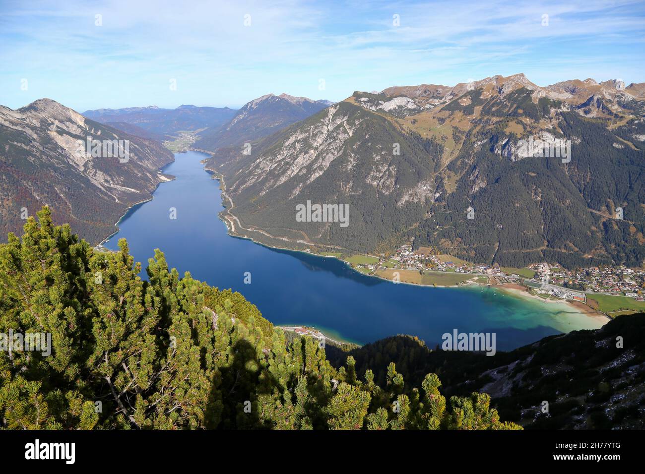 Lake Achen - Achensee Stock Photo - Alamy