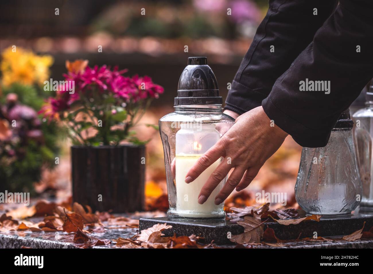 Dead buried woman hand hi-res stock photography and images - Alamy