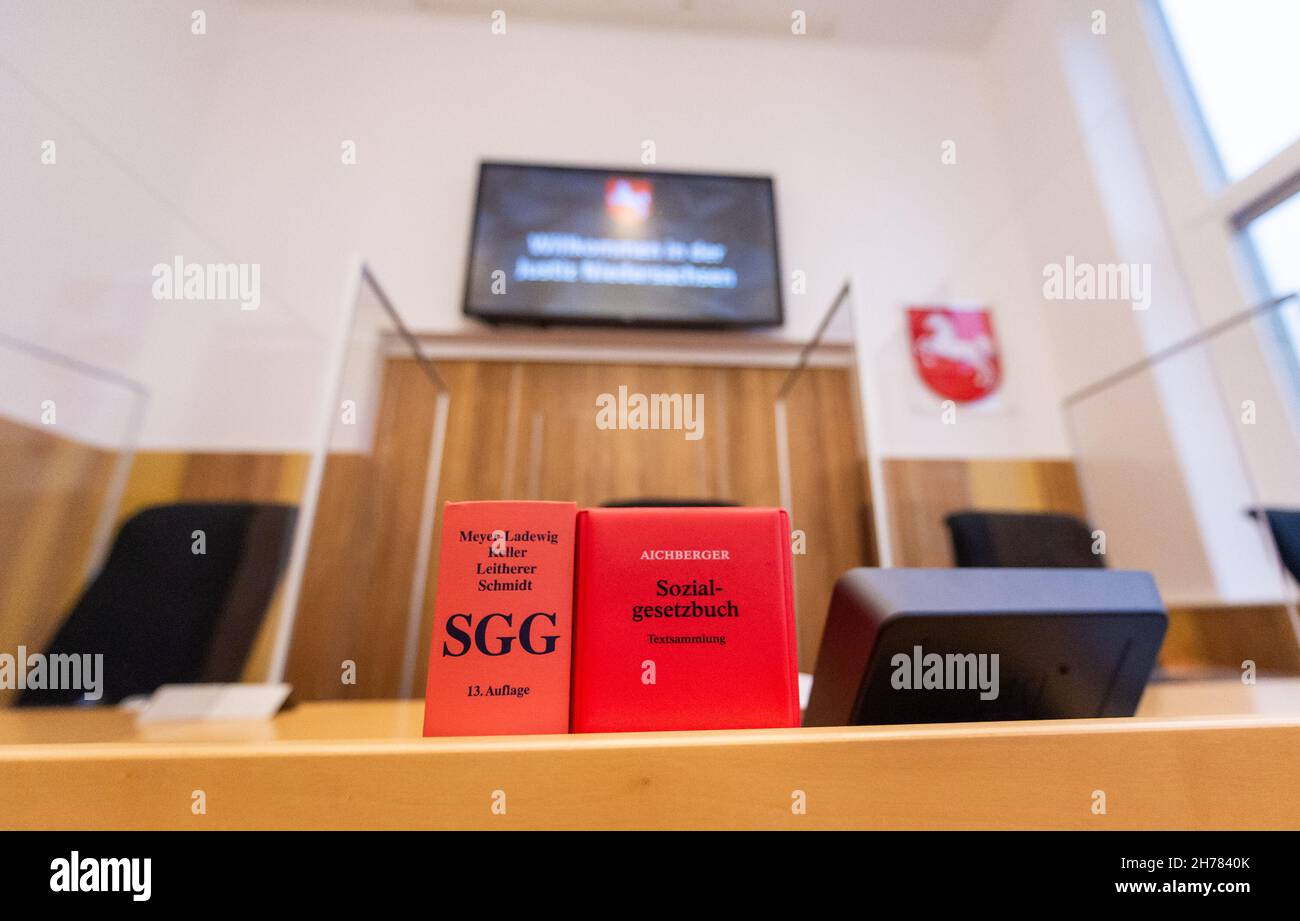Celle, Germany. 19th Nov, 2021. The Social Court Act (SGG) and the ...