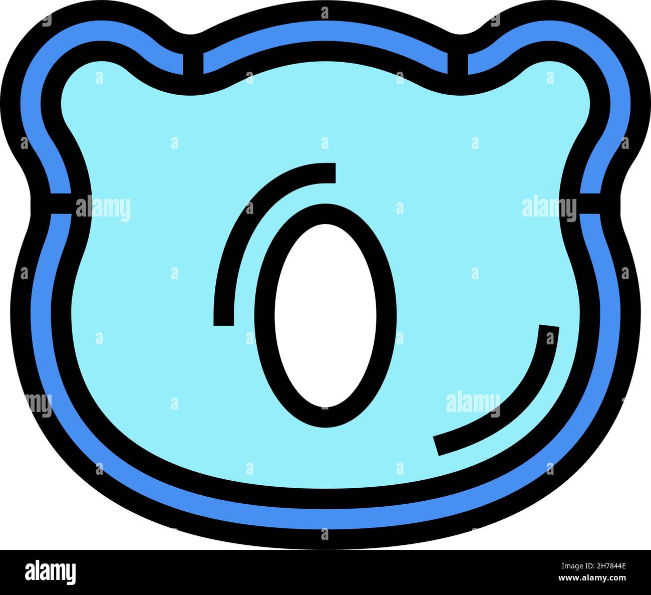 baby pillow color icon vector illustration Stock Vector Image & Art - Alamy