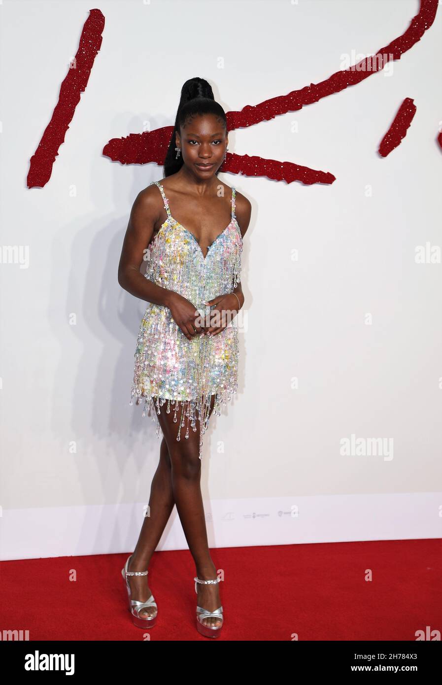 American actress Demi Singleton attended the special screening of King ...