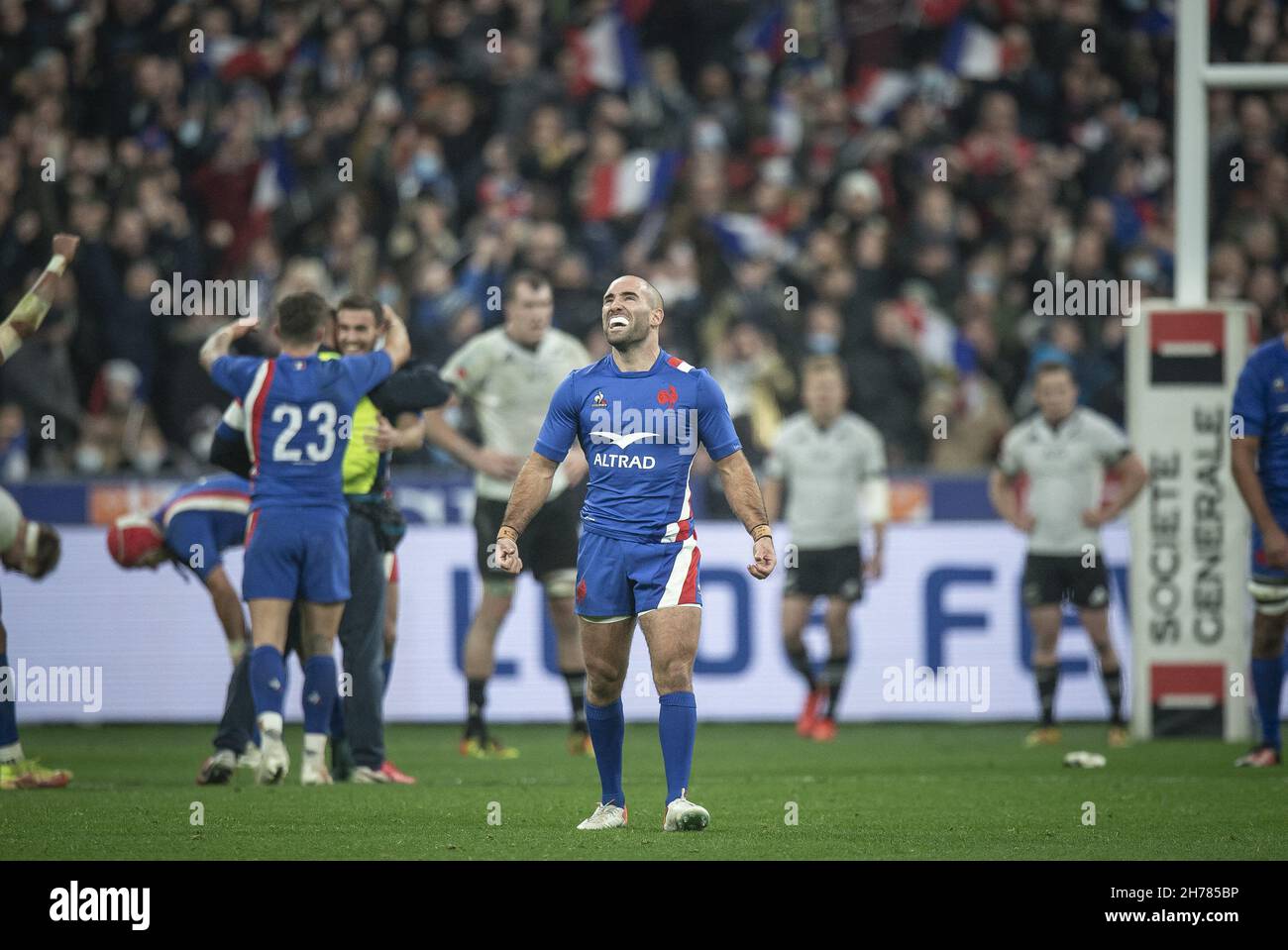Maxime Lucu is pictured before the Autumn Nations Series rugby union ...