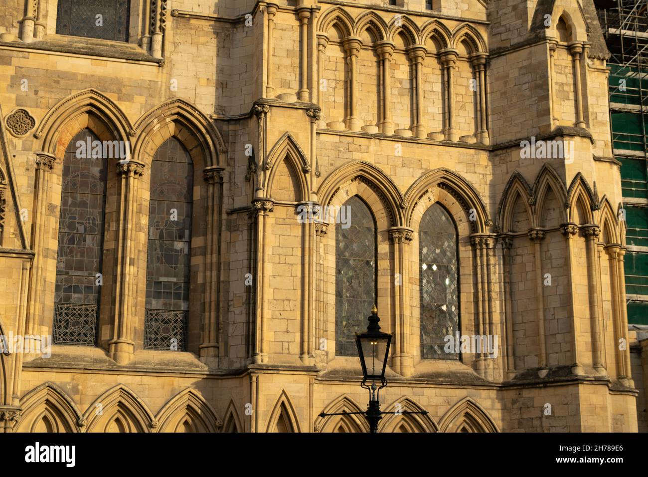 Detail of gothic architecture of York Minster Cathedral Stock Photo - Alamy