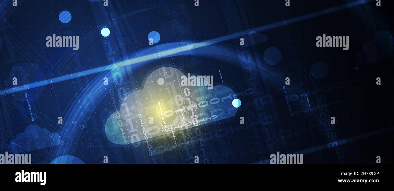 Technology innovation background, idea of global business solution ...