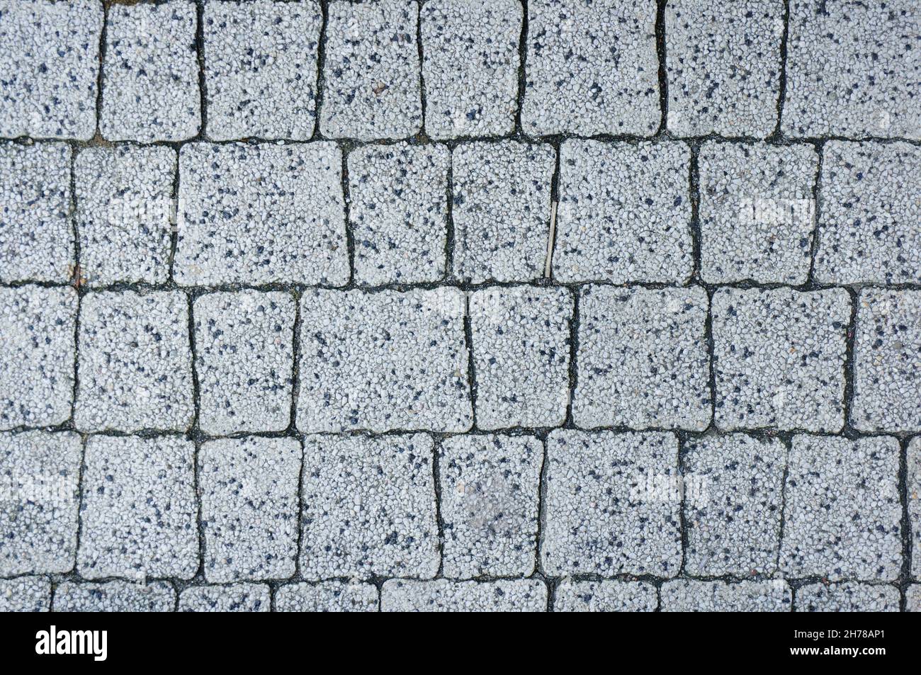 A background of a texture of gray stone blocks of sidewalk Stock Photo ...