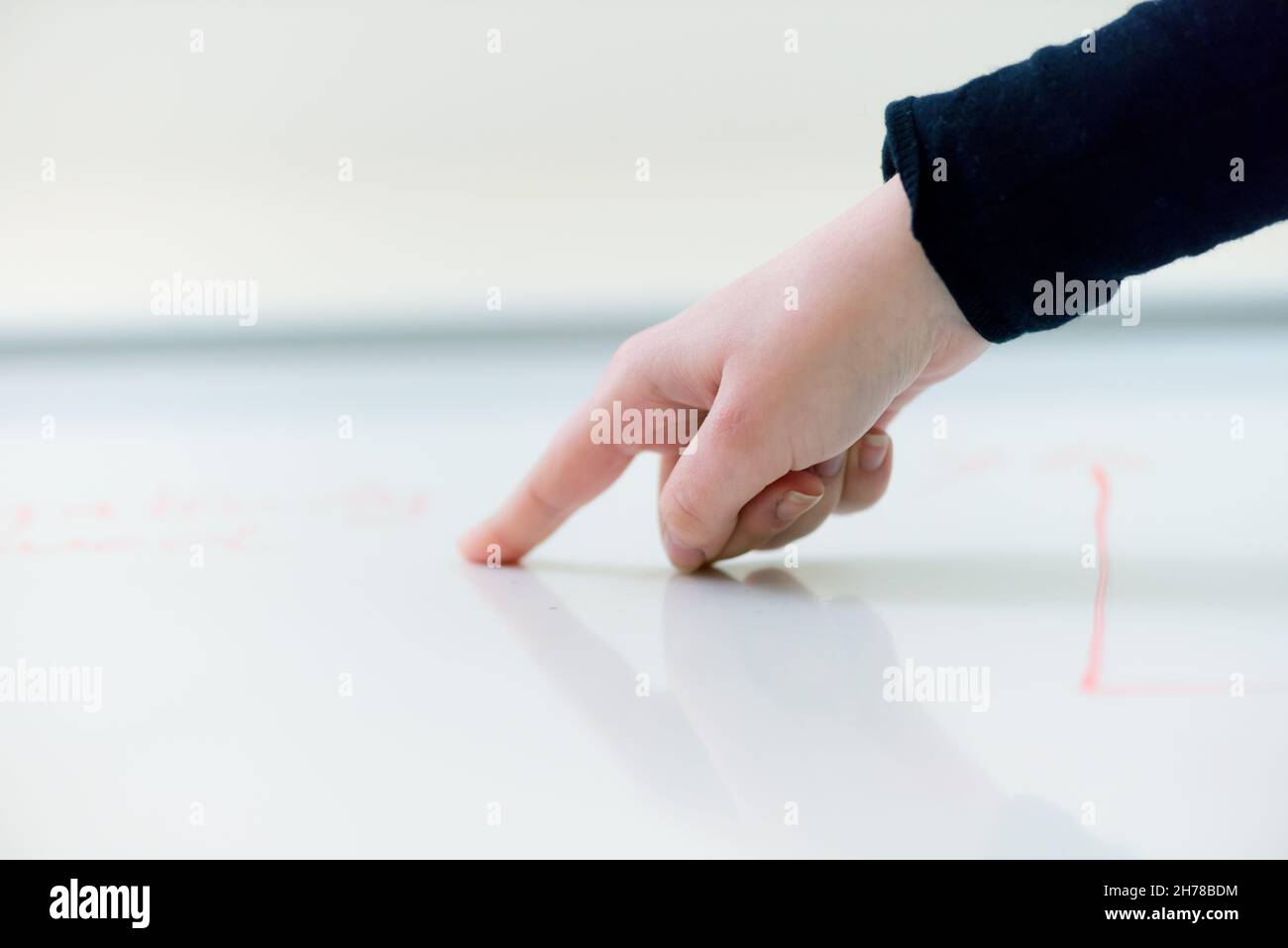 Hand Holding pen and Writing Complex and Sophisticated Mathematical ...