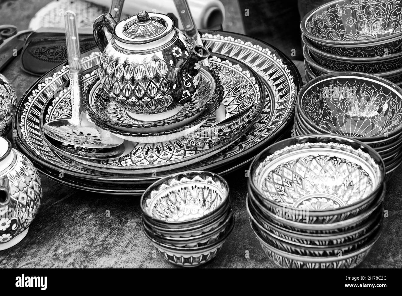 Photo of painted ceramics from Asia Stock Photo - Alamy
