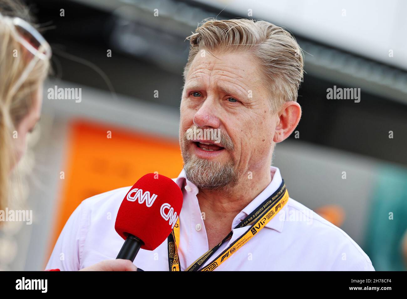 Doha, Qatar. 21st Nov, 2021. Peter Schmeichel (DEN) Former Football ...