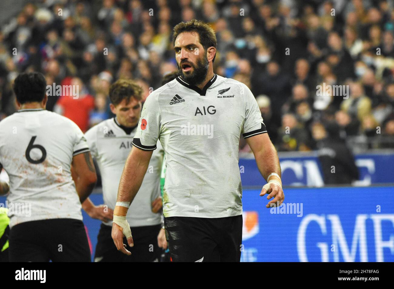 New zealand rugby whitelock 2021 hi-res stock photography and images ...