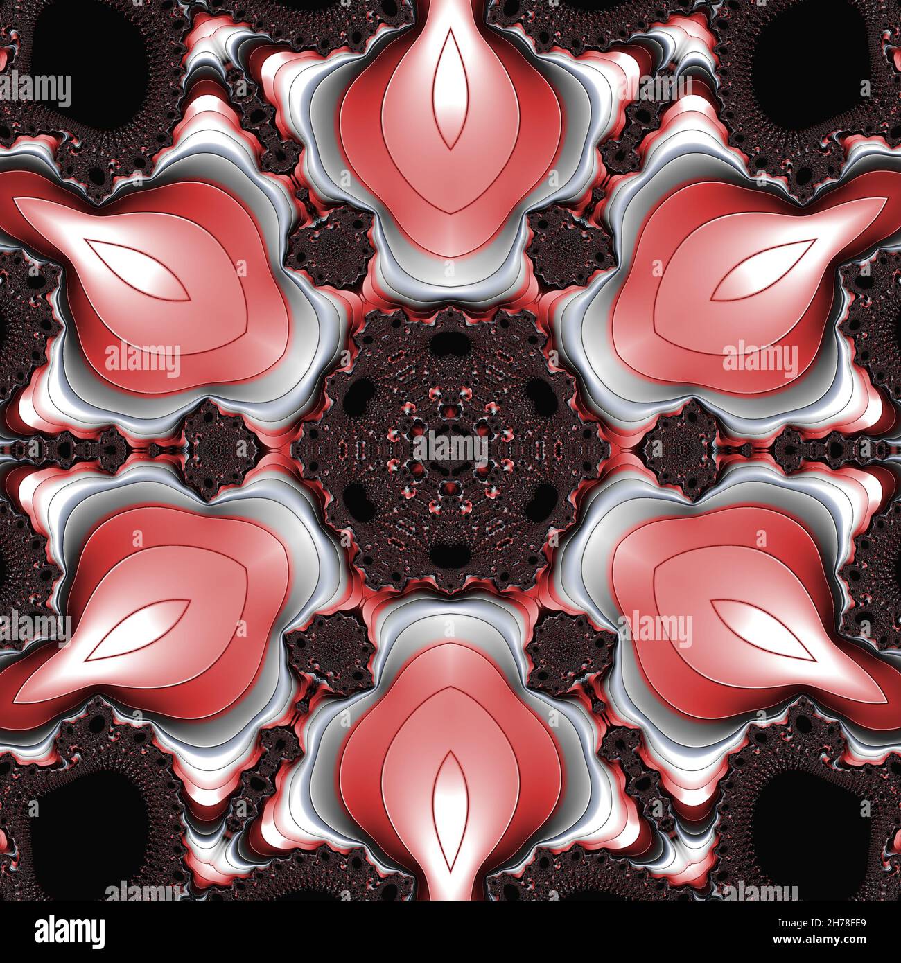 Abstract Computer Generated Fractal Design A Fractal Is A Never Ending Pattern Fractals Are