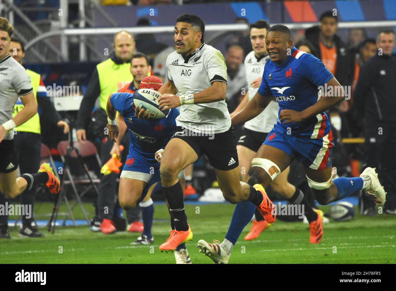 Rieko ioane all blacks rugby 2021 hi-res stock photography and images ...