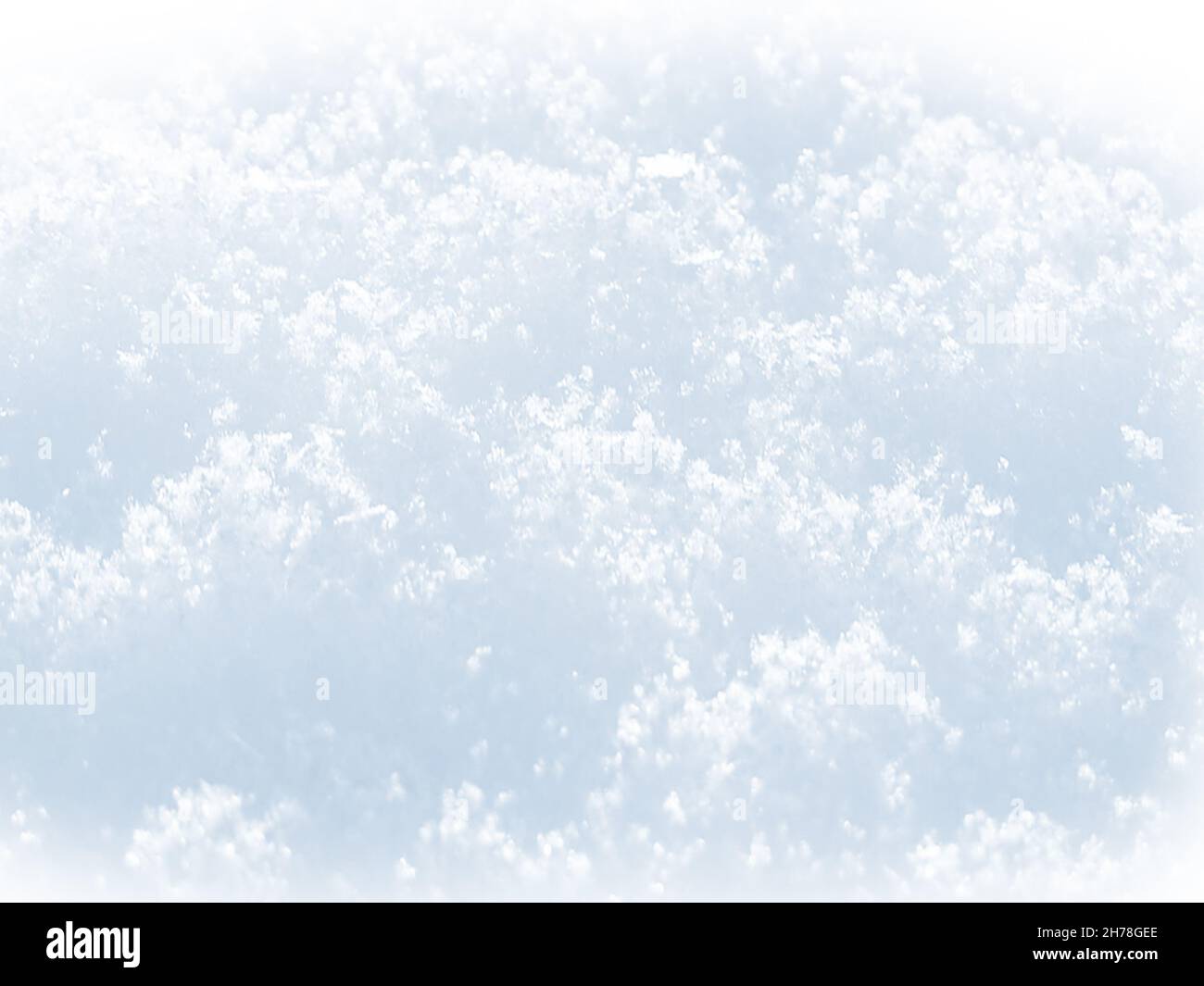 Snow crystals texture. A layer of shiny white snow. Winter background ...