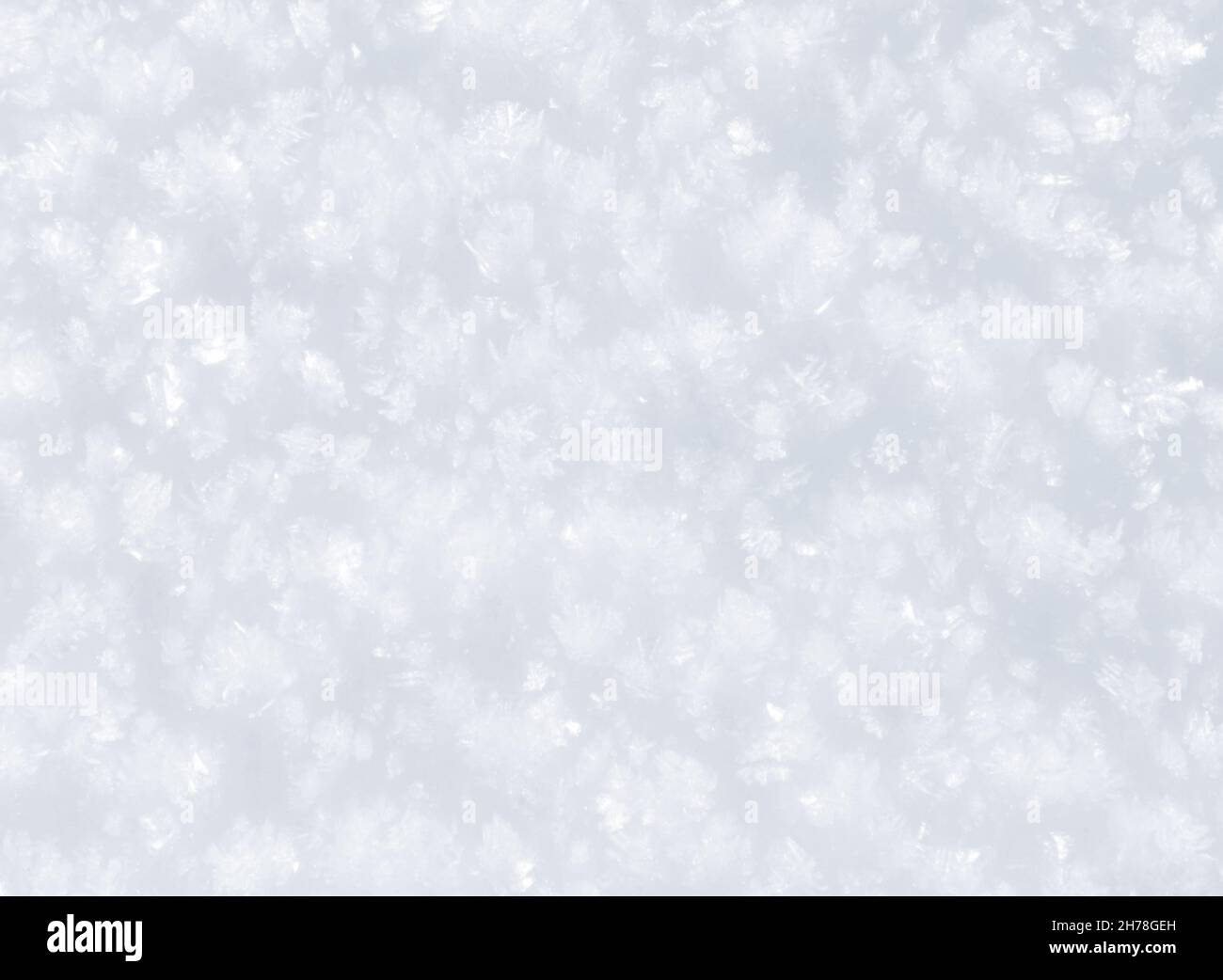 Snow crystals texture. A layer of shiny white snow. Winter background ...