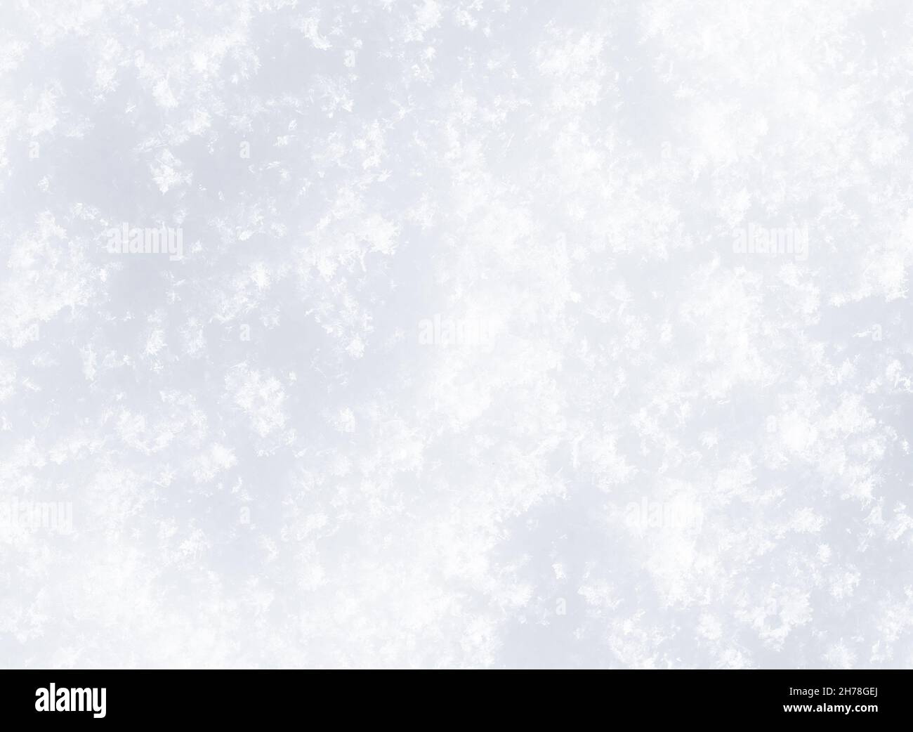 Snow crystals texture. A layer of shiny white snow. Winter background ...