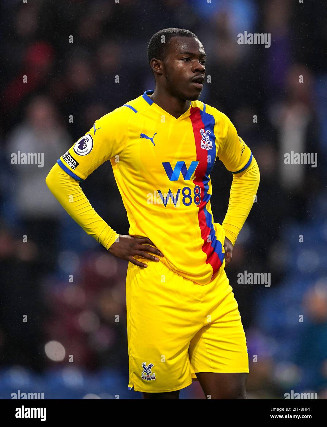 Crystal Palace's Tyrick Mitchell during the Premier League match at ...
