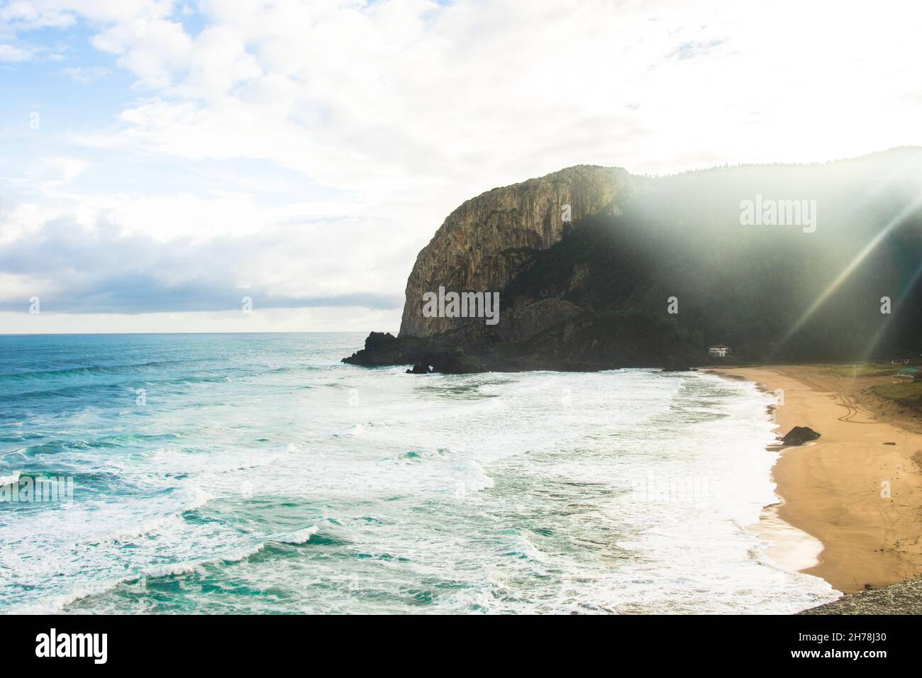 Beautiful scene sea waves hi-res stock photography and images - Alamy