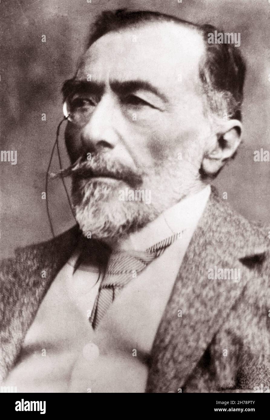 Joseph CONRAD ©Archives-Zephyr/Opale.photo *** Local Caption *** Stock Photo - Alamy