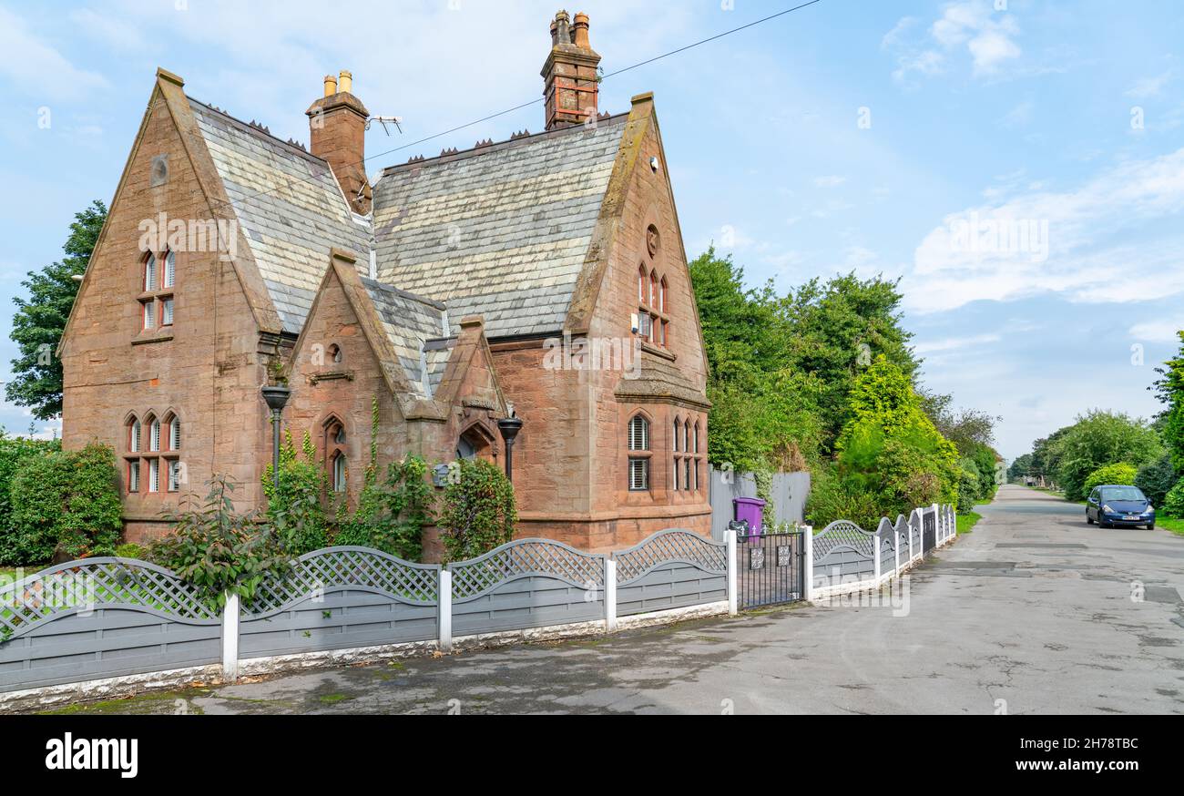 The Sexton's House at the entrance to Anfield Cemetary on the corner of ...