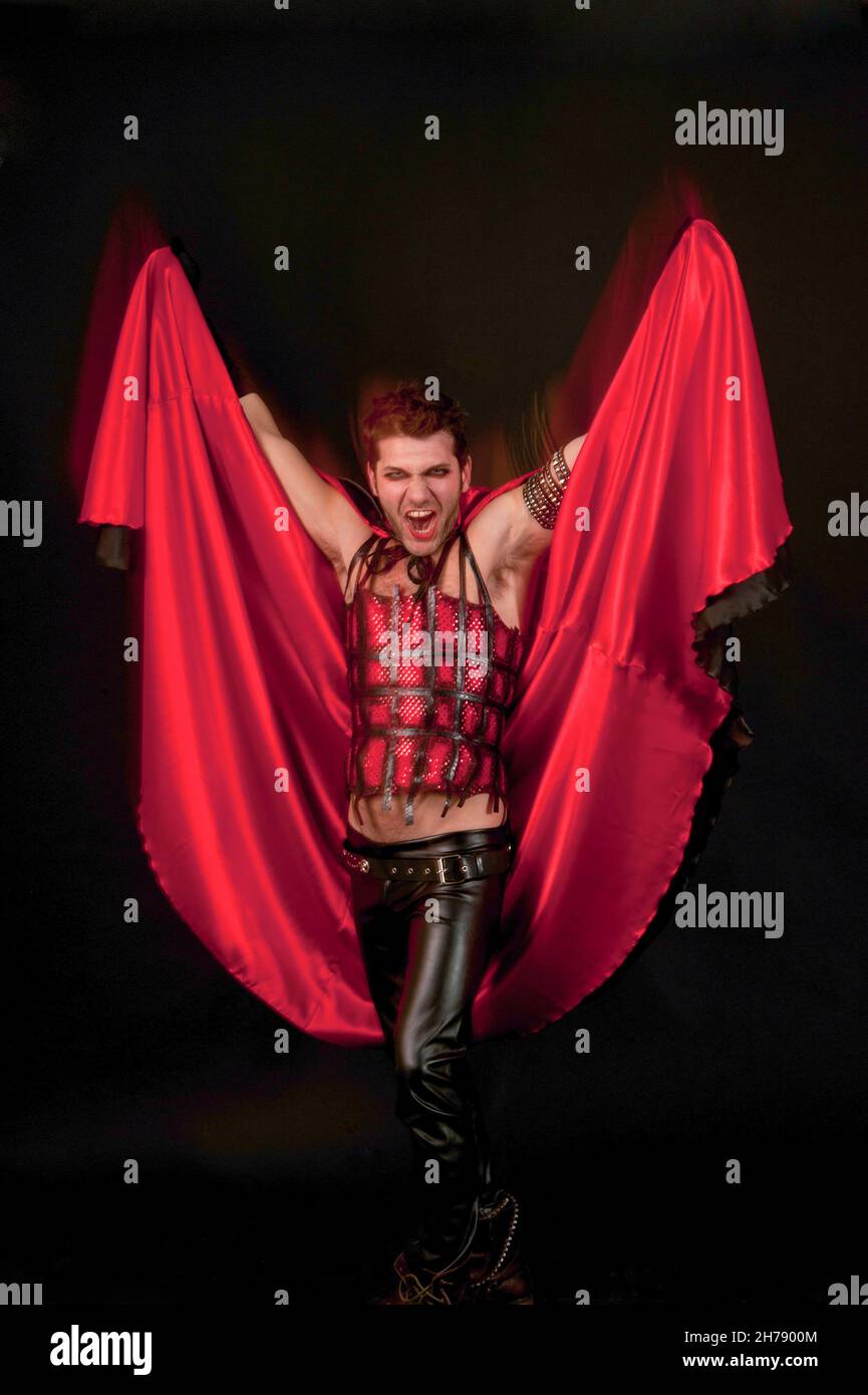 Male Devil costume Stock Photo - Alamy