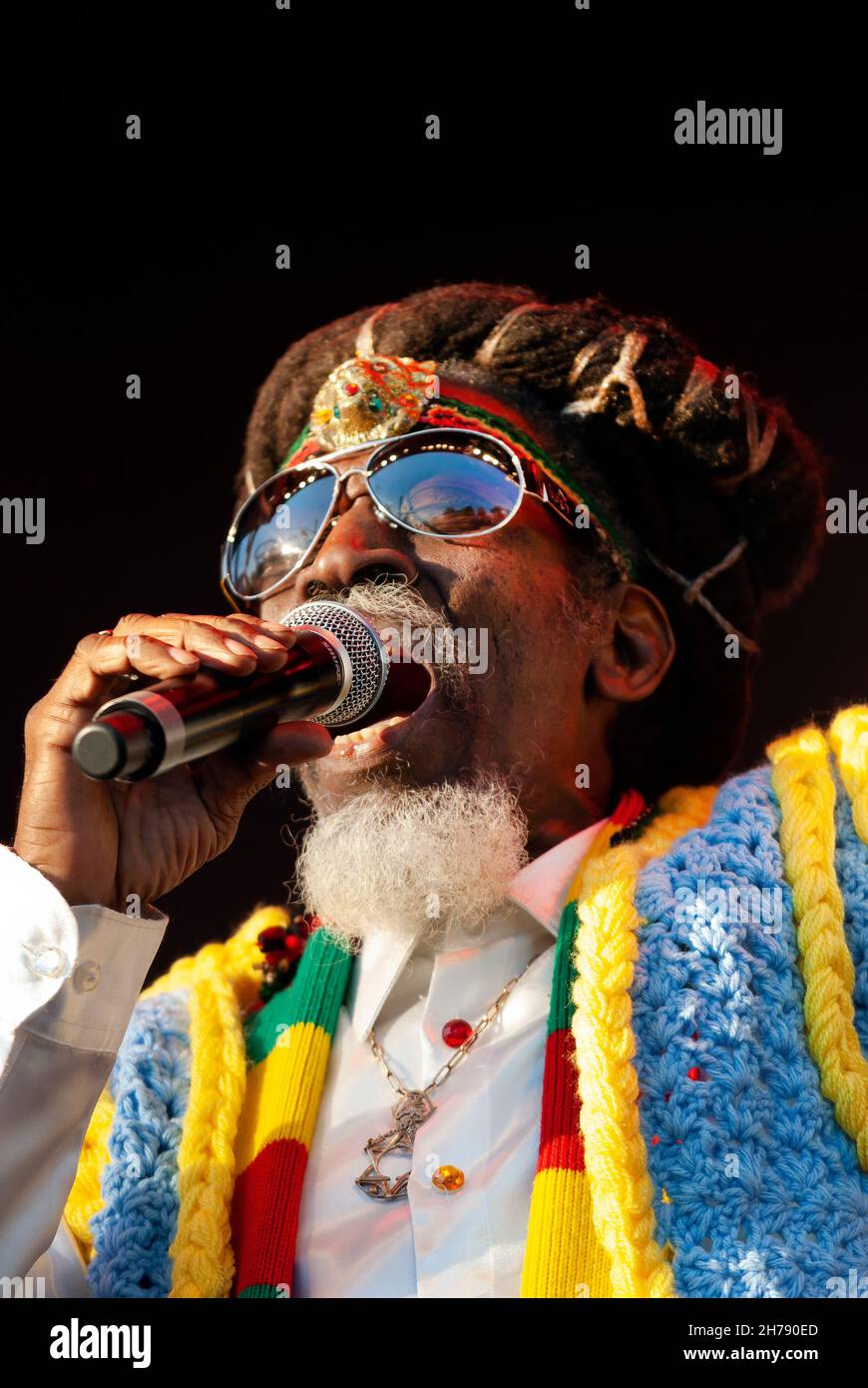 stockholm sweden - June 26 - 2009 - the Jamaican reggae singer bunny ...