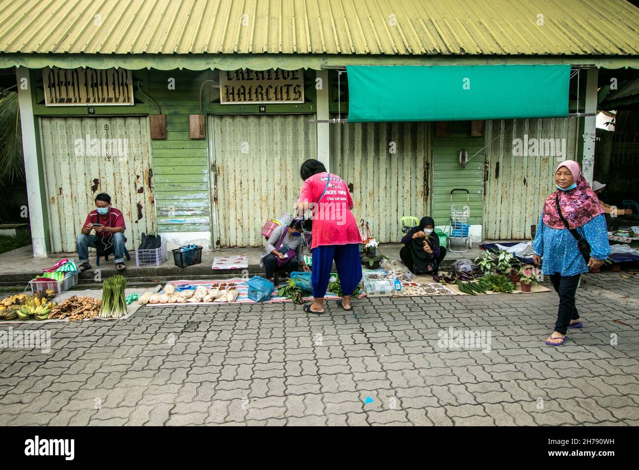Tuaran Market Sabah Borneo Malaysia Stock Photo - Alamy