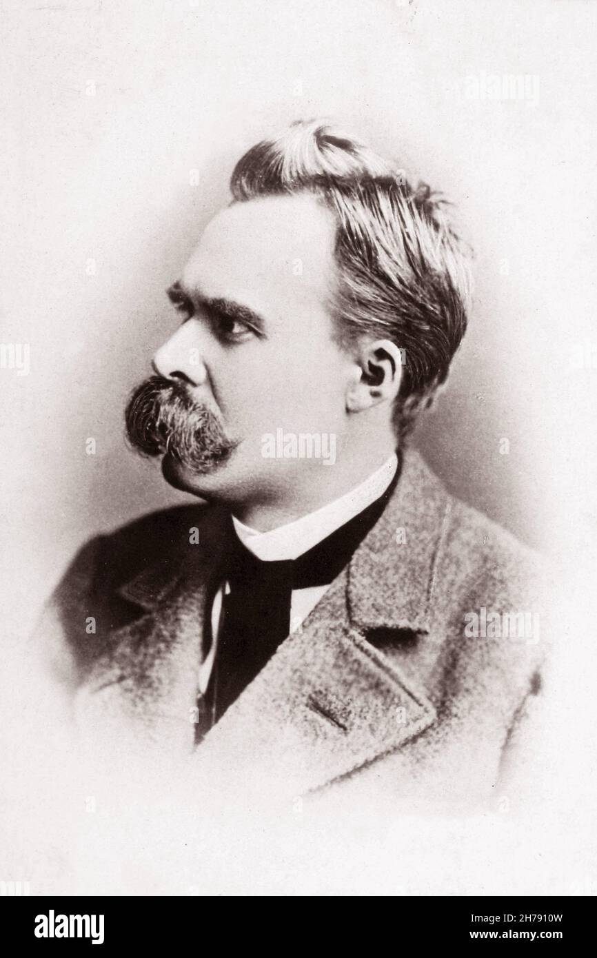 Frederic NIETZSCHE ©Archives-Zephyr/Opale.photo *** Local Caption ...