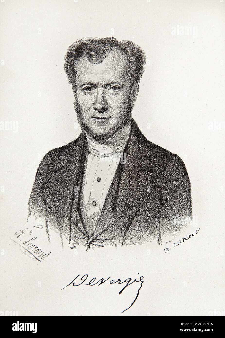 DEVERGIE Alphonse ©Archives-Zephyr/Opale.photo *** Local Caption *** Stock Photo - Alamy