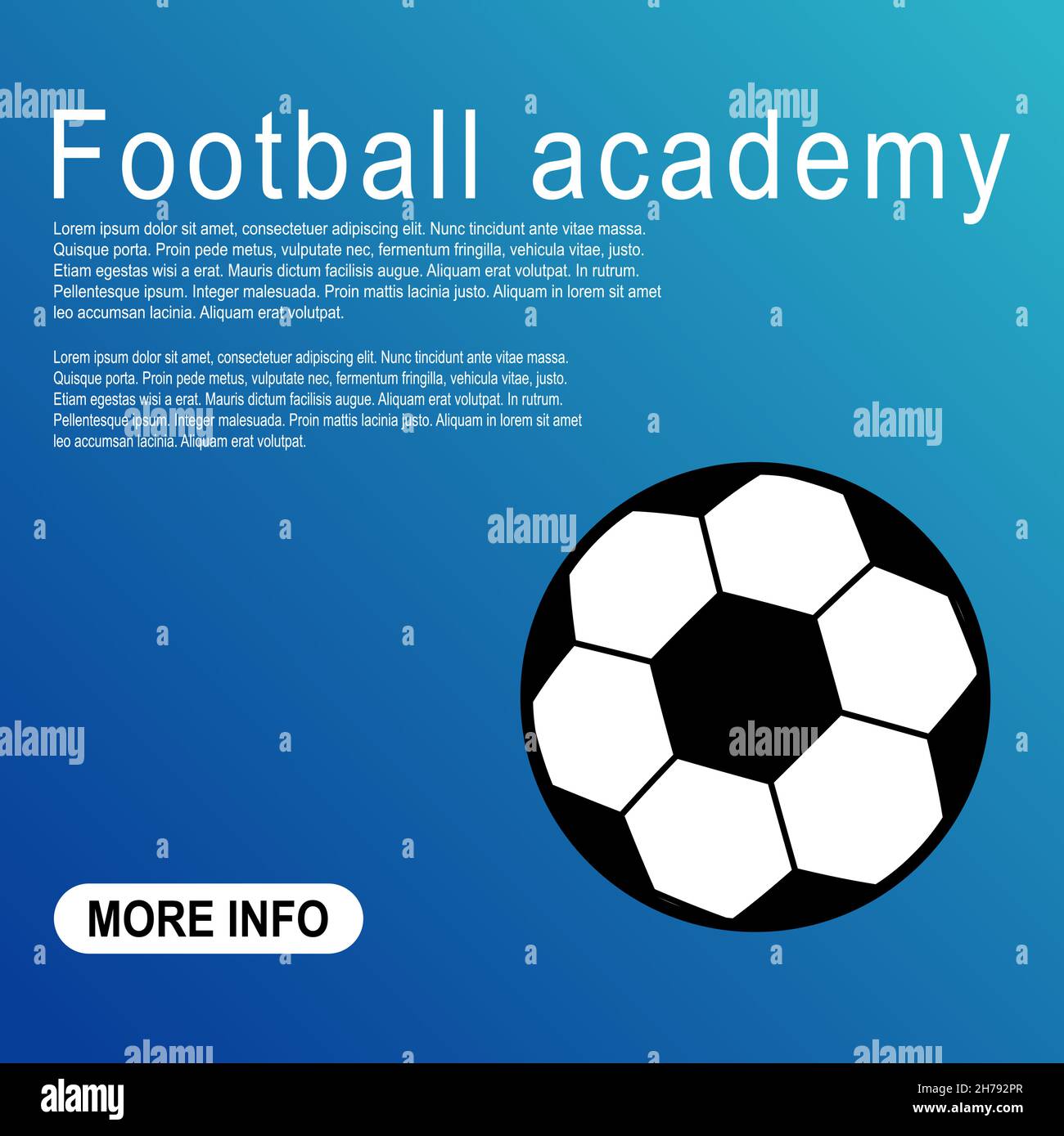 Template of Soccer, football ball symbol, single goal isolated design ...