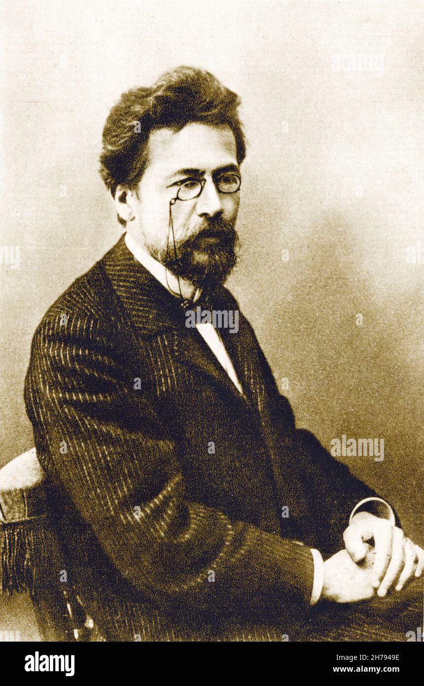 Anton TCHEKHOV ©Archives-Zephyr/Opale.photo *** Local Caption *** Stock Photo - Alamy